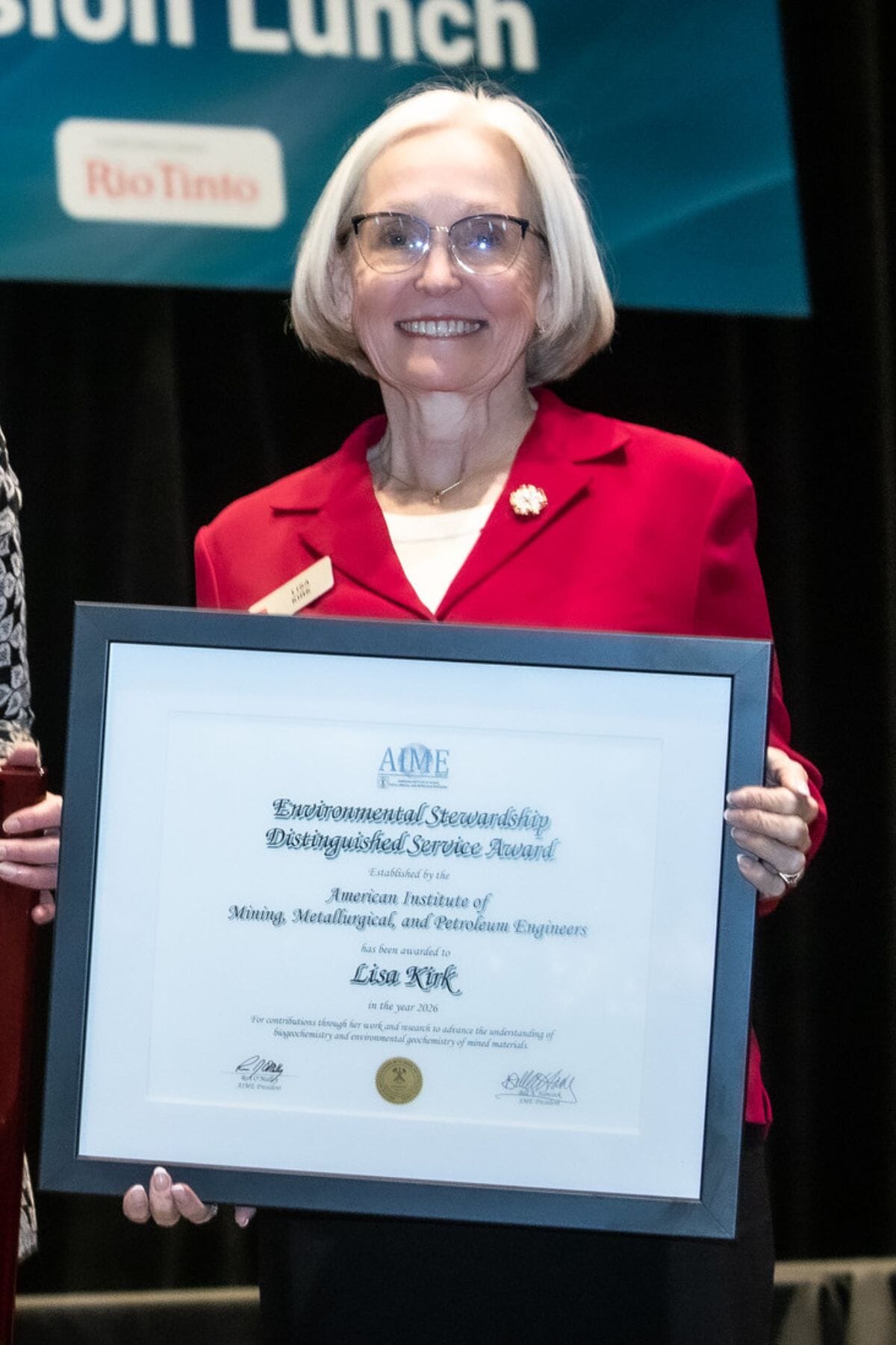 Dr. Lisa Kirk Honored for Lifetime Contributions to Environmental ...